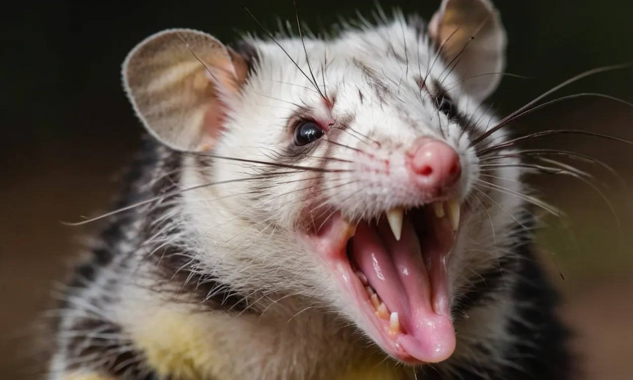 Why Do Opossums Open Their Mouths? A Detailed Look - Berry Patch Farms